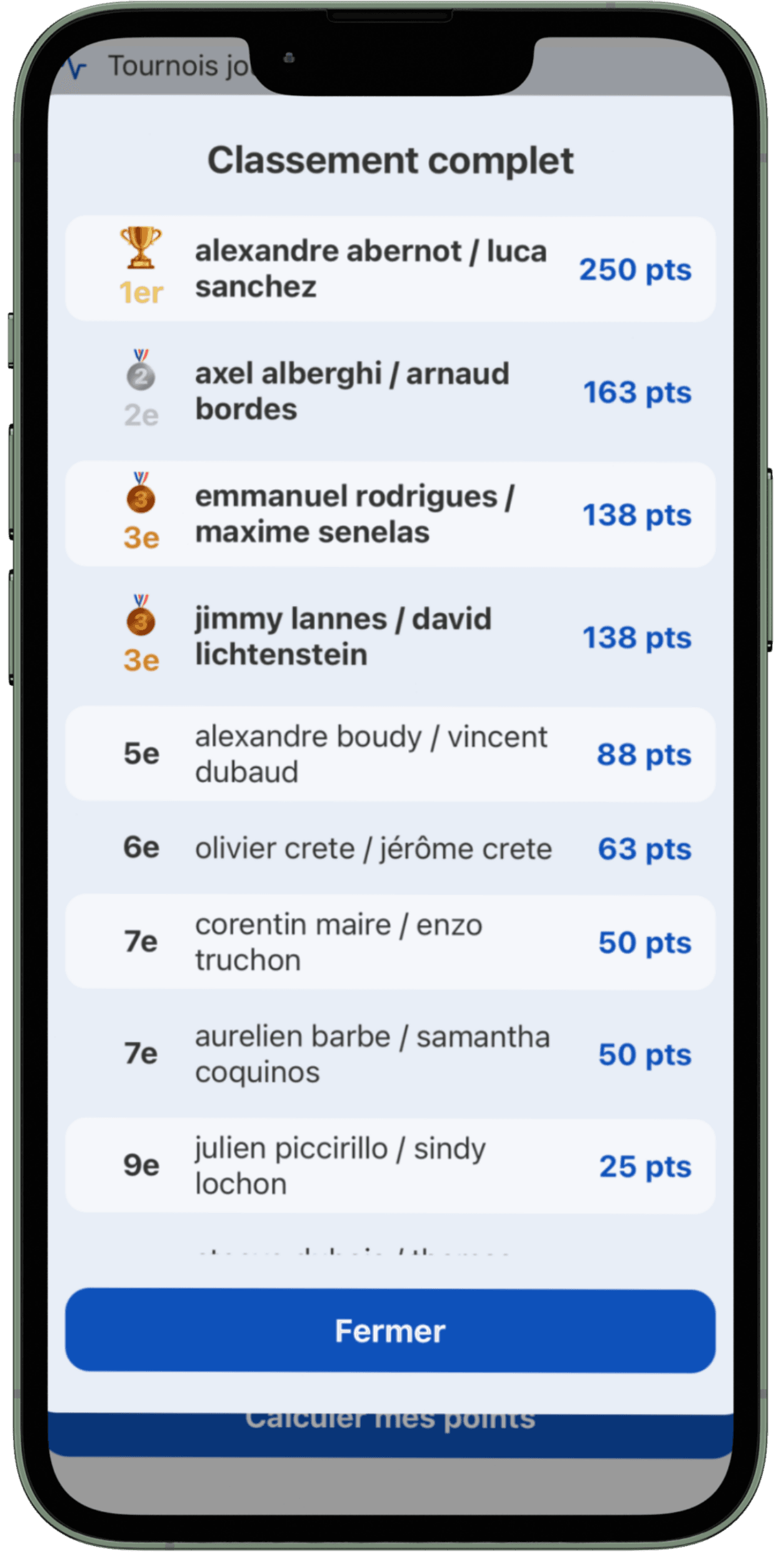 Padel Match | Simplifiez vos tournois de padel FFT